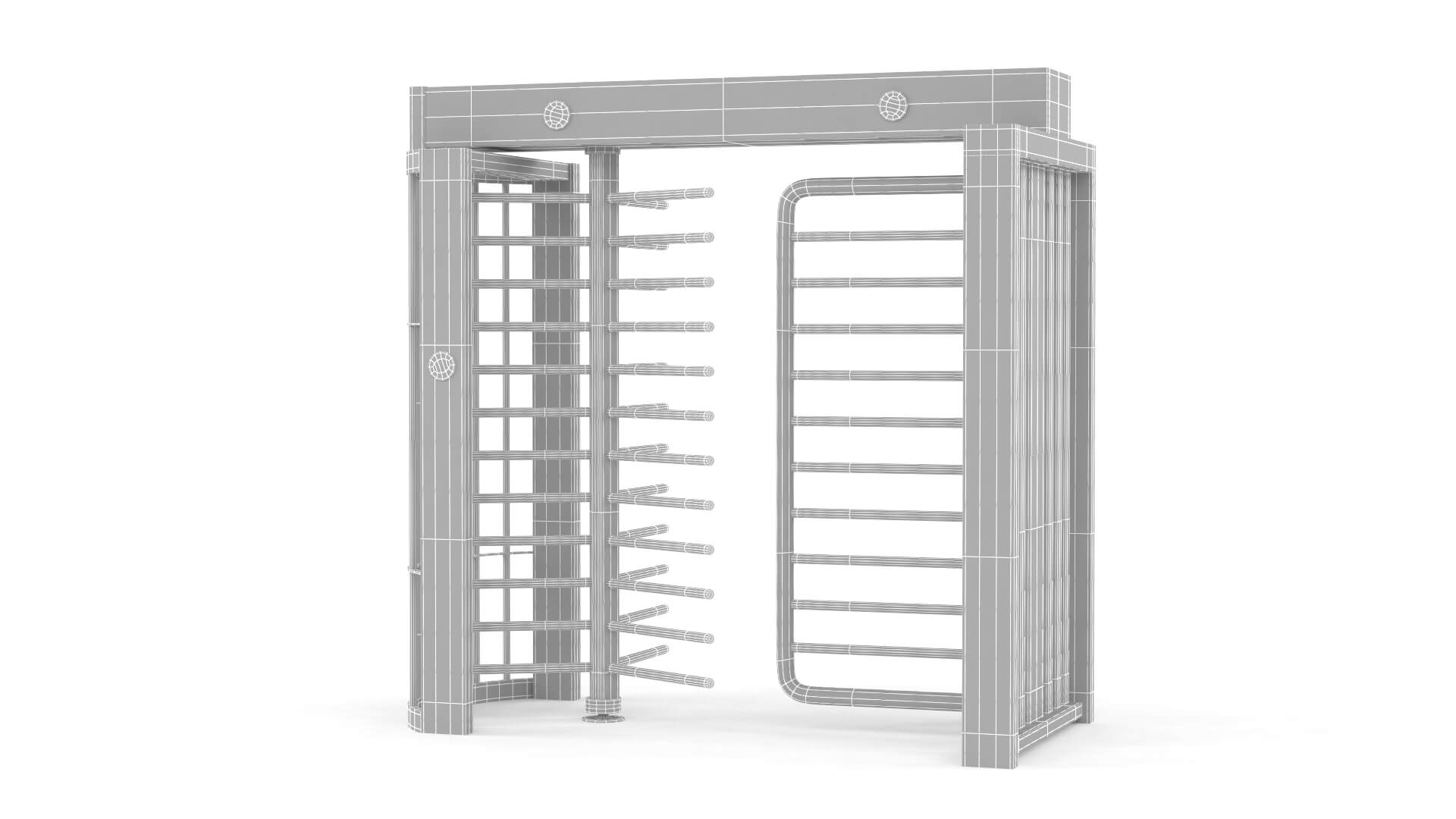 Turnstile Gate - 3D Model by Javidan