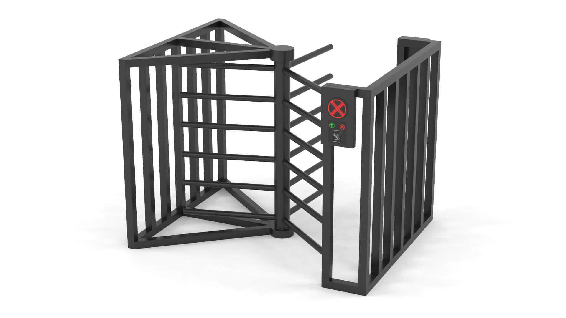 Turnstile Gate - 3D Model by Javidan