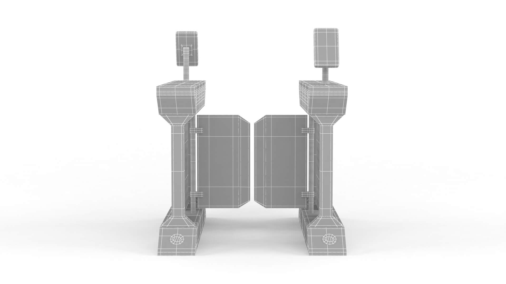 Turnstile Gate - 3D Model by Javidan