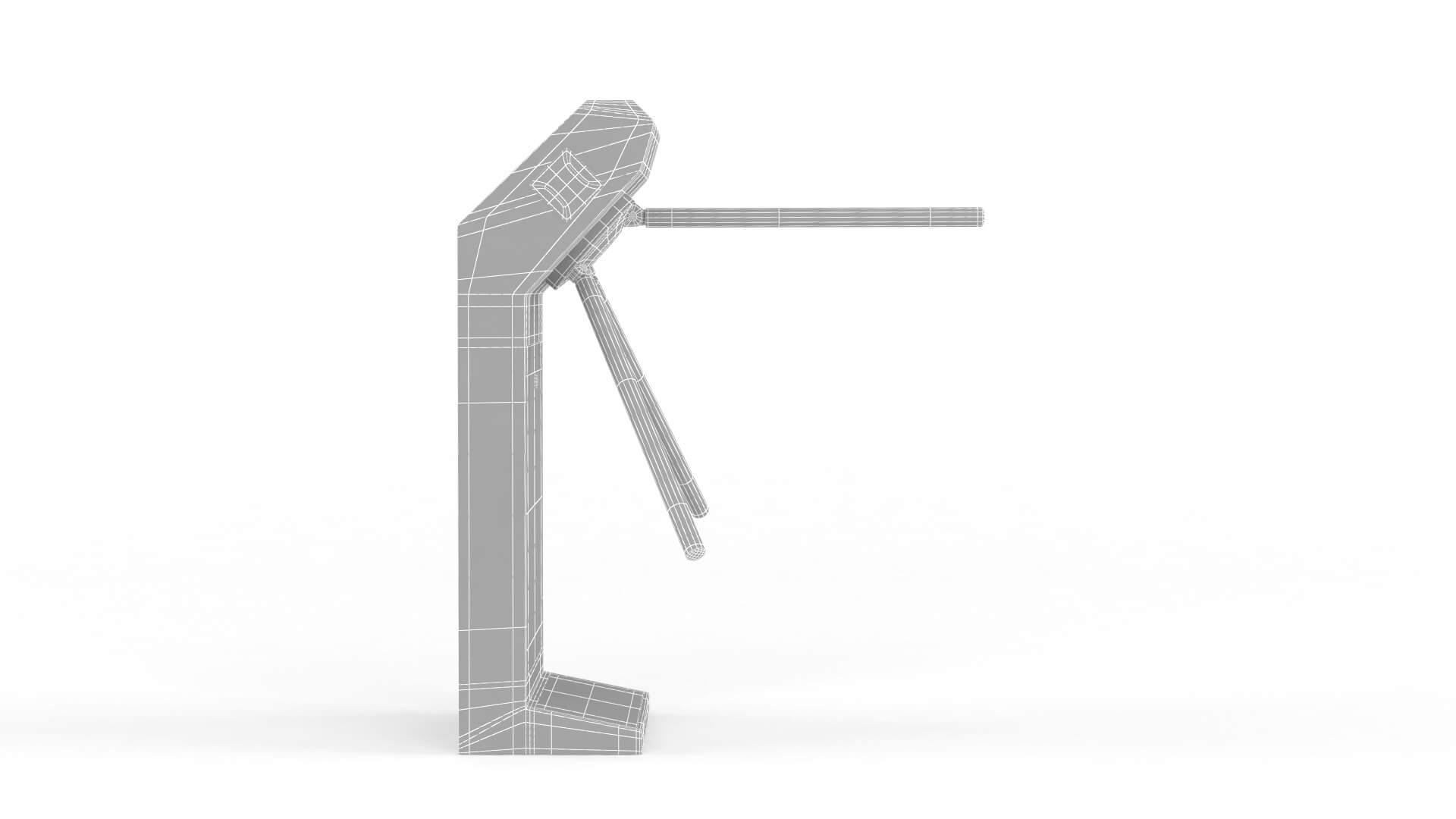 Turnstile Gate - 3D Model by Javidan
