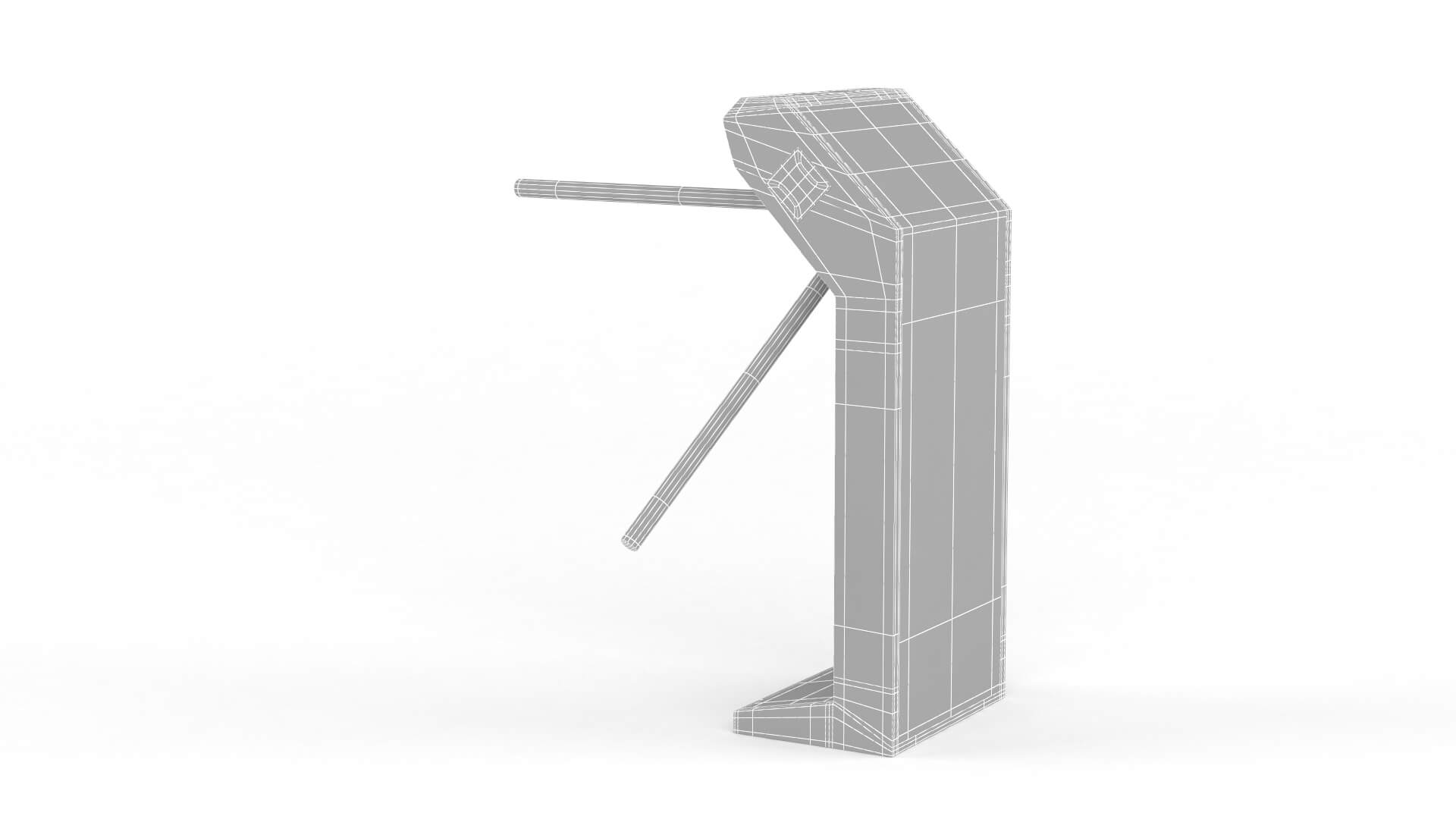 Turnstile Gate - 3D Model by Javidan
