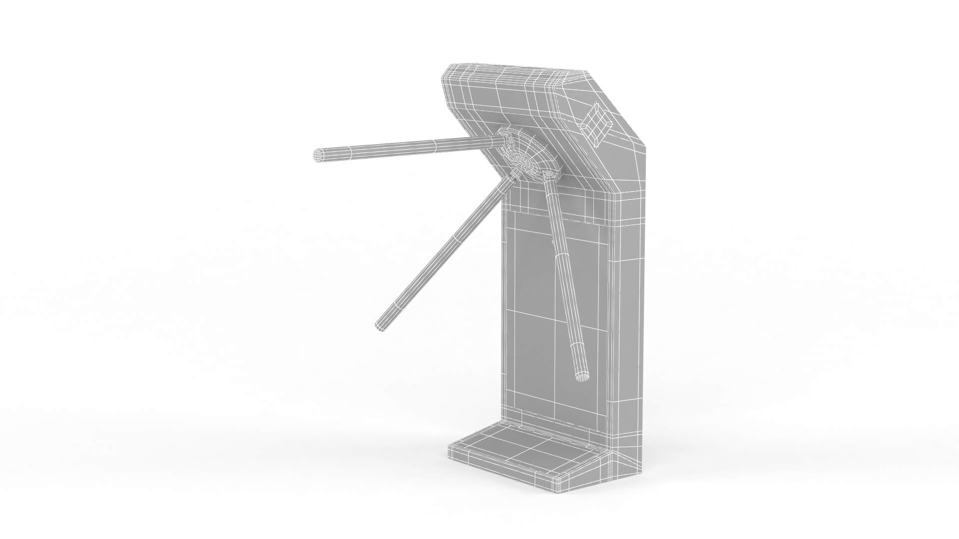 Turnstile Gate - 3D Model by Javidan