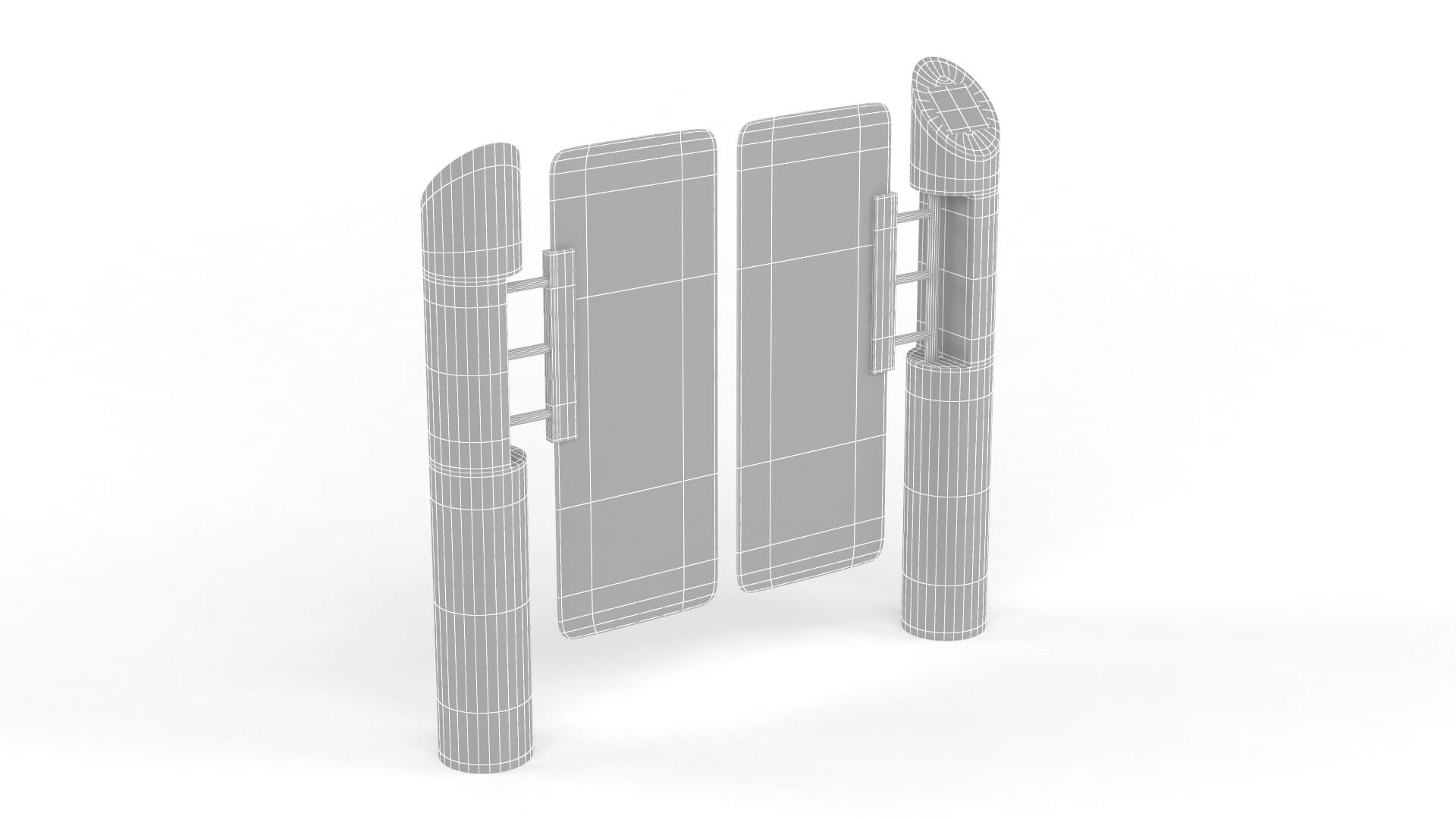 Turnstile Gate - 3D Model by Javidan
