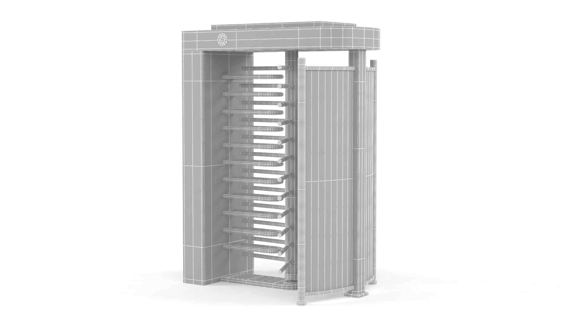 Turnstile Gate - 3D Model by Javidan