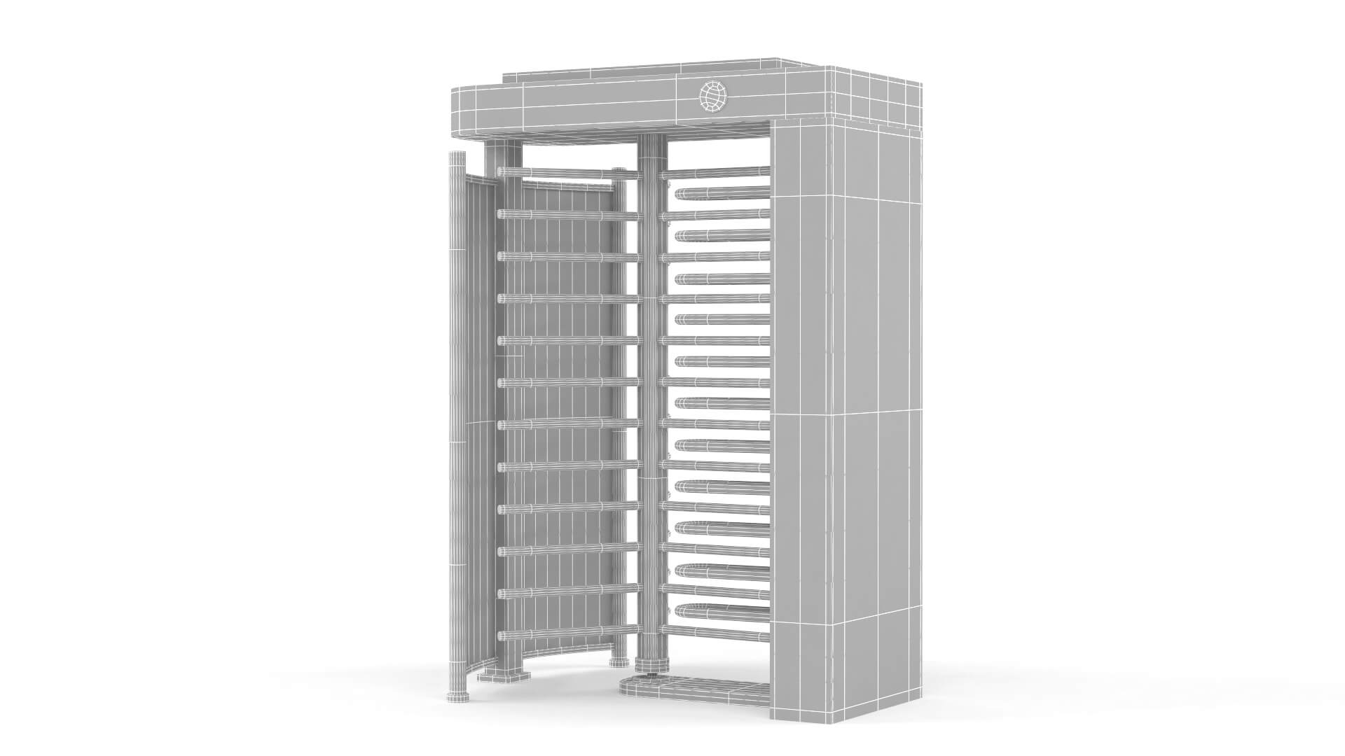 Turnstile Gate - 3D Model by Javidan