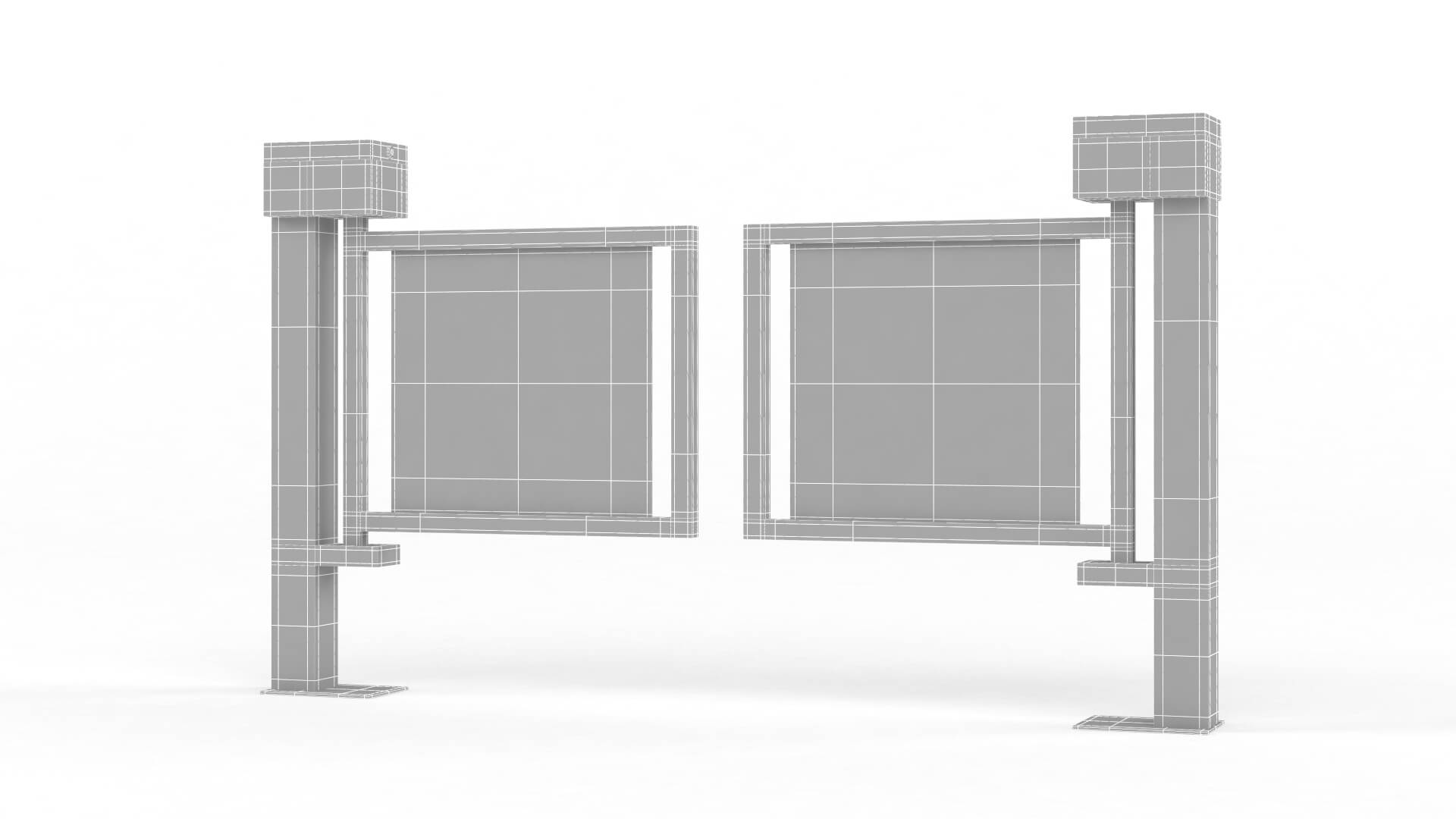 Turnstile Gate - Free 3D Model by Javidan