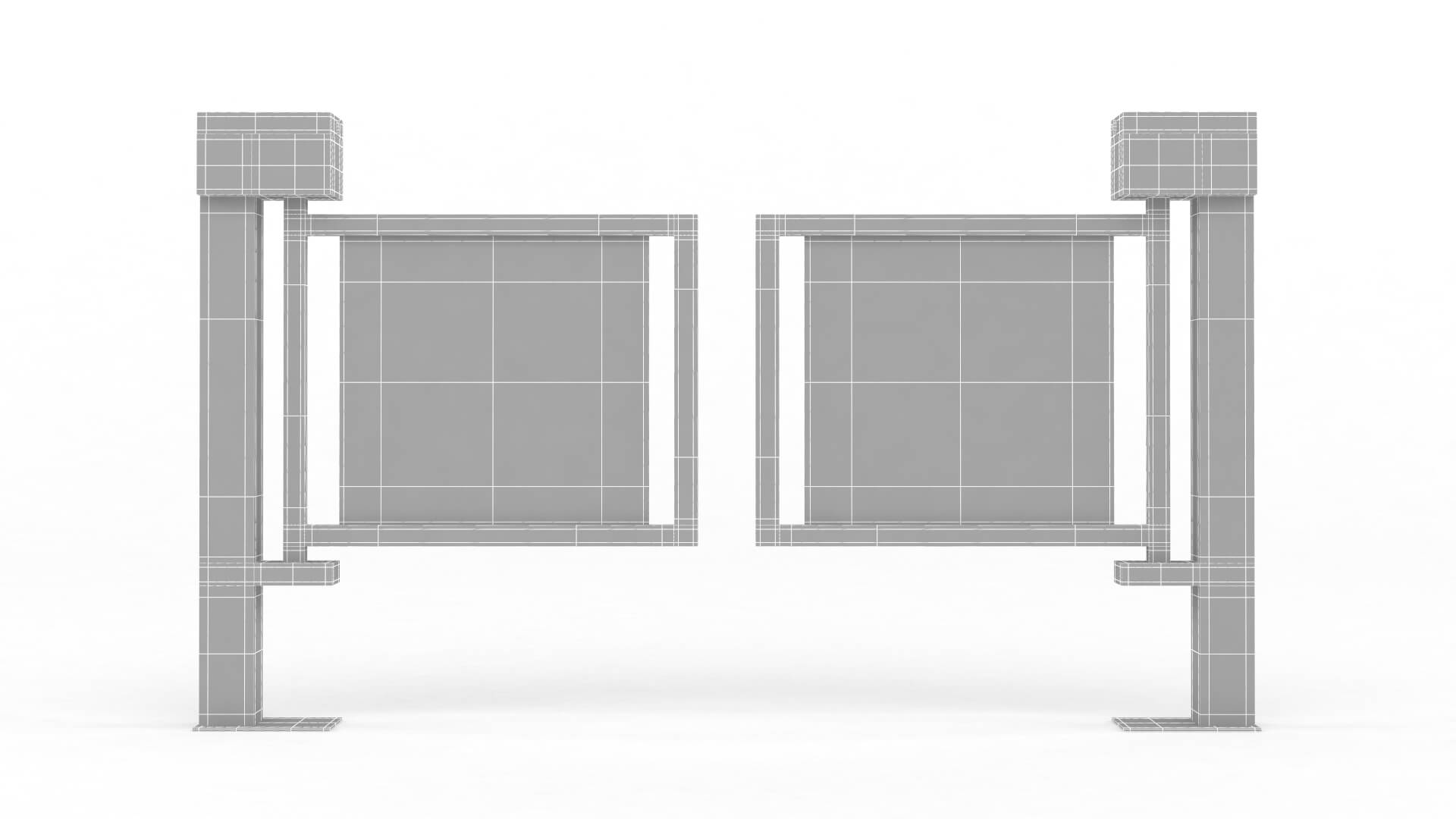 Turnstile Gate - Free 3D Model by Javidan