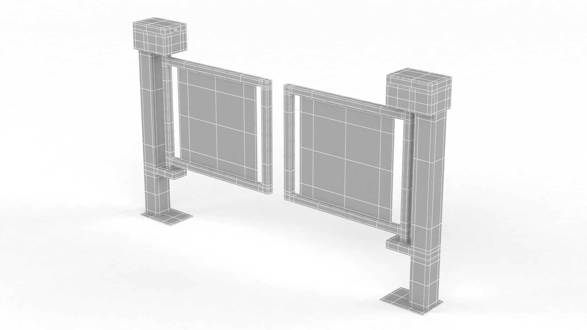 Turnstile Gate - Free 3D Model by Javidan