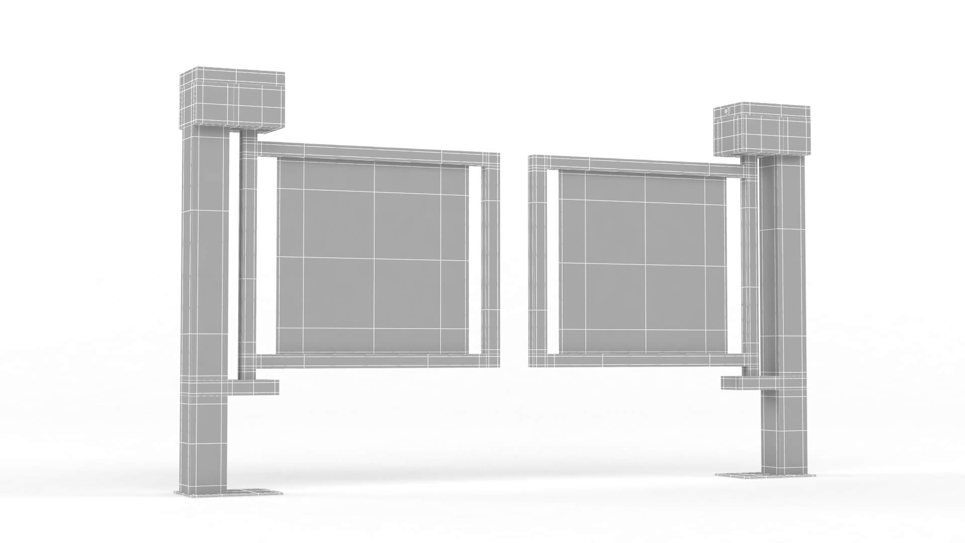 Turnstile Gate - Free 3D Model by Javidan
