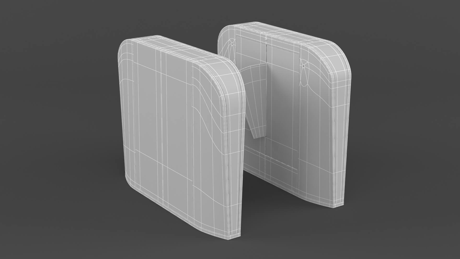 Turnstile Gate - 3D Model by Javidan