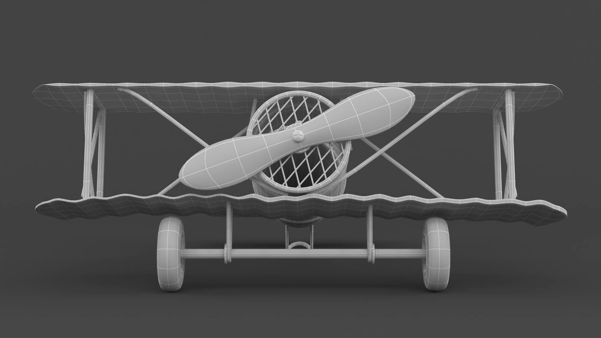 Vintage Airplane - 3D Model by Javidan