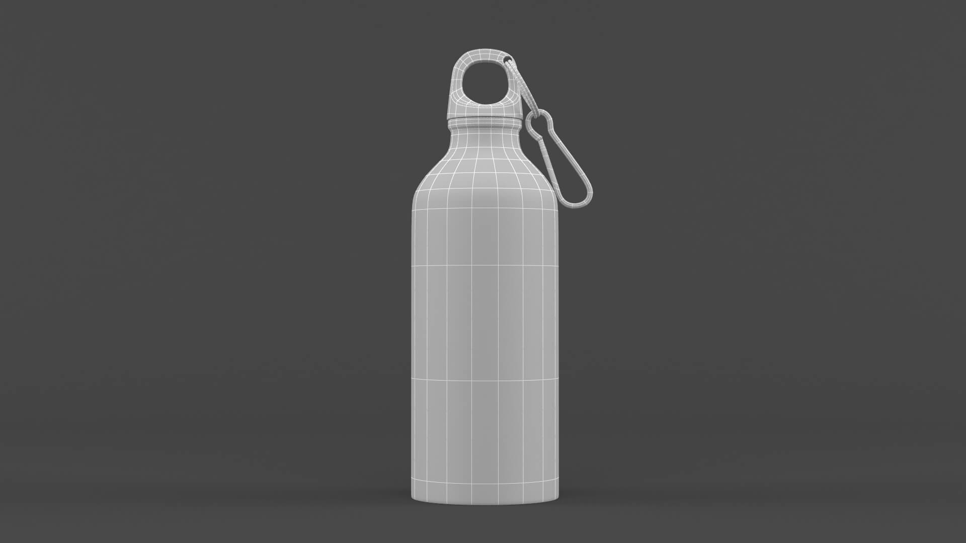 Water Bottle - 3D Model by Javidan