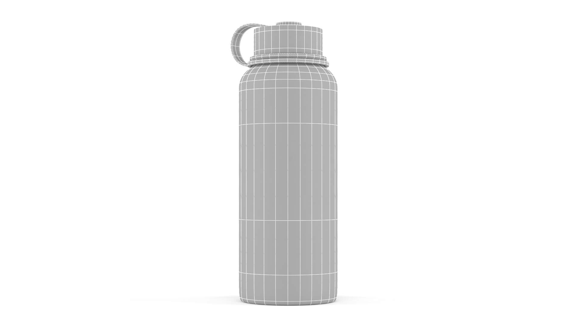 Water Bottle - 3D Model by Javidan