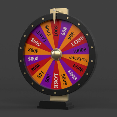 Wheel of Fortune - 3D Model by Javidan