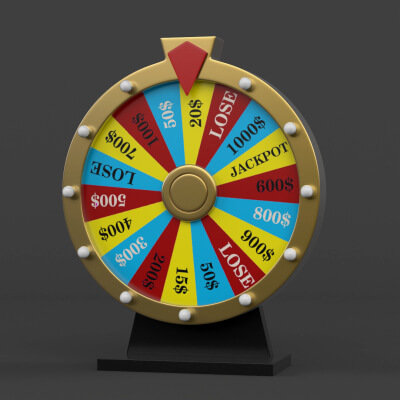 Wheel of Fortune - 3D Model by Javidan