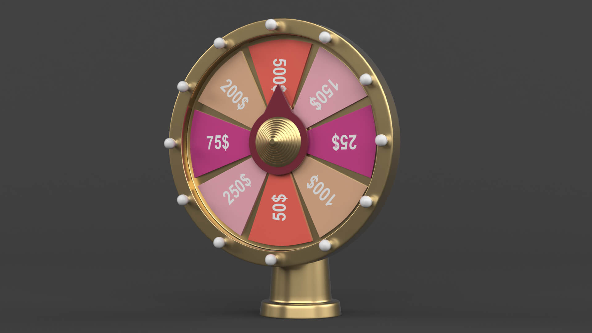 Wheel of Fortune - 3D Model by Javidan