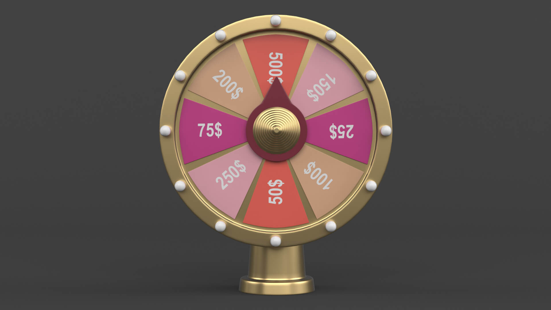 Wheel of Fortune - 3D Model by Javidan
