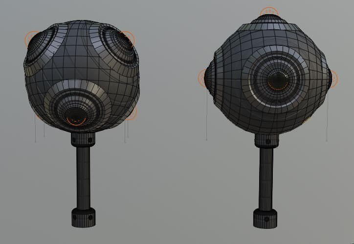 360 Camera - 3D Model by Javieravl