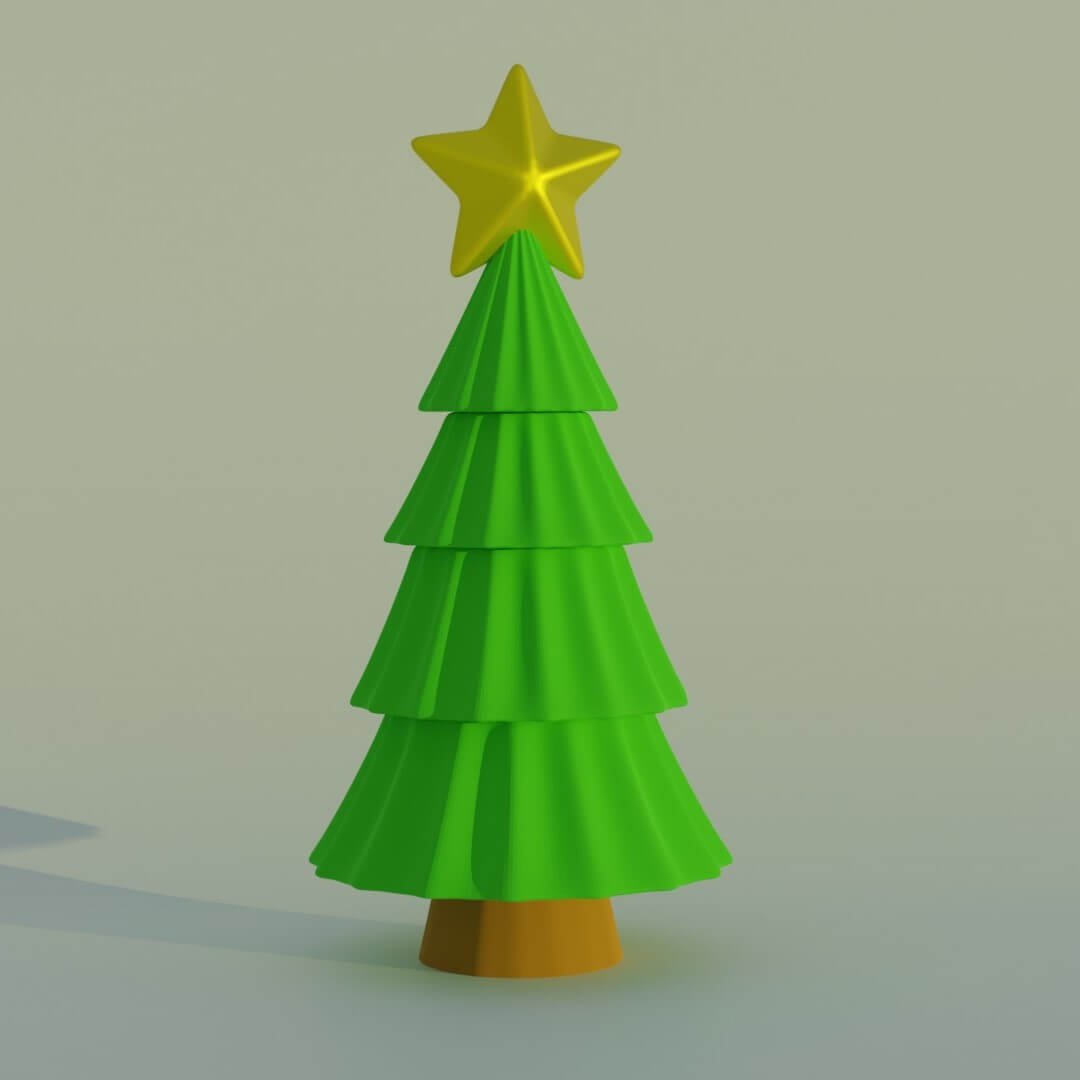 Christmas Tree - 3D Model by Javieravl