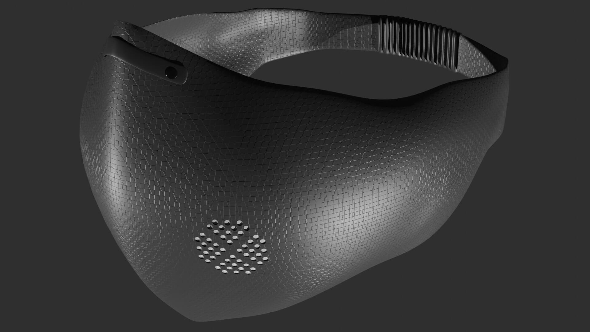 Mask One - 3D Model by Javieravl