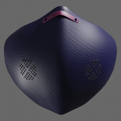 Mask One - 3D Model by Javieravl