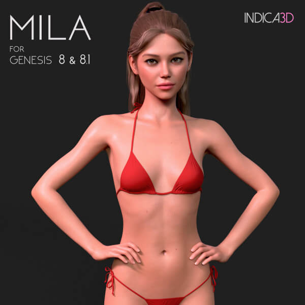 I3D Selena for Genesis 8 and 8.1 Female 3D Render | RenderHub Gallery