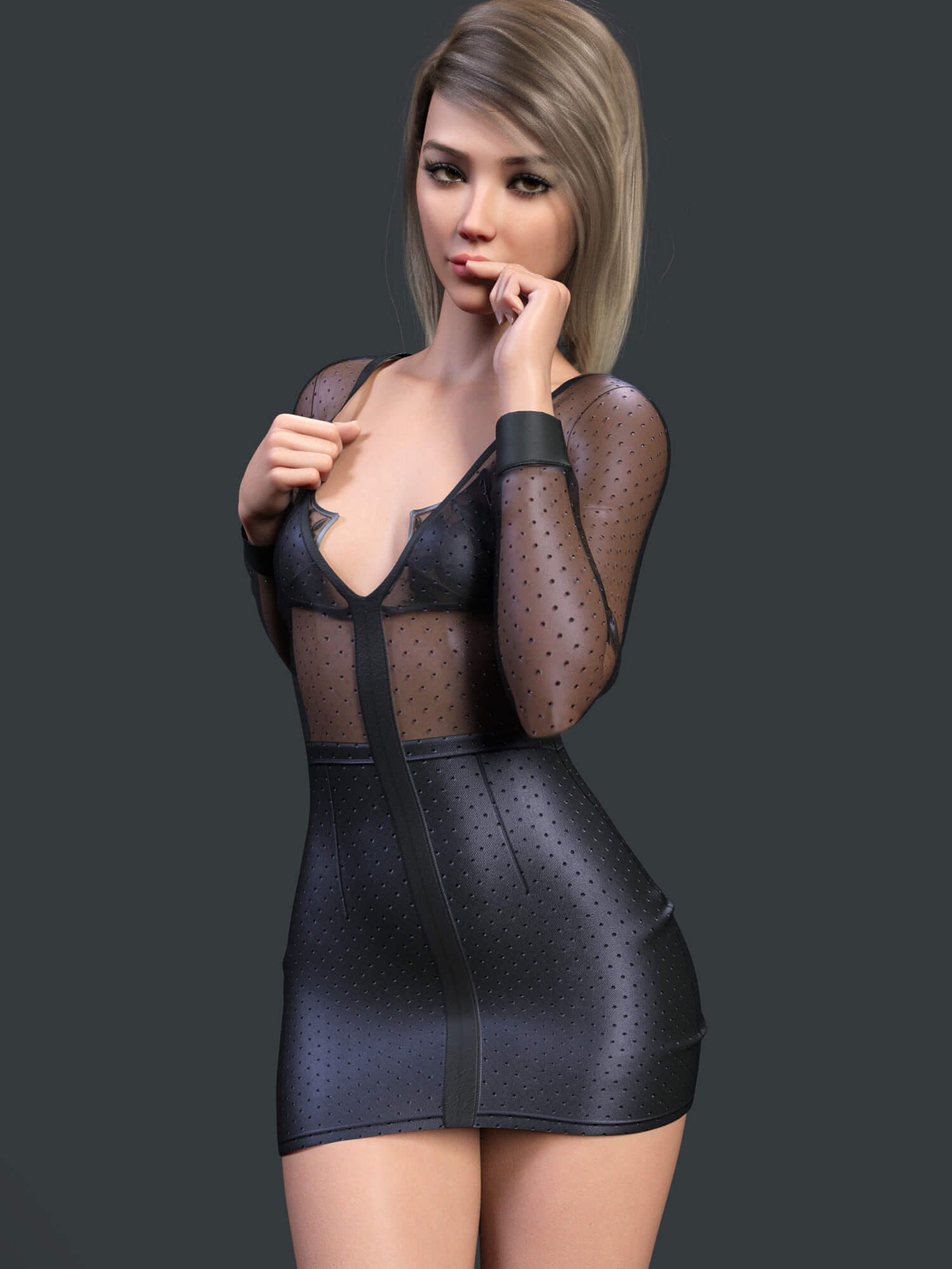 I3D Rheena for Genesis 8 and 8.1 Female 3D Render by javiiki