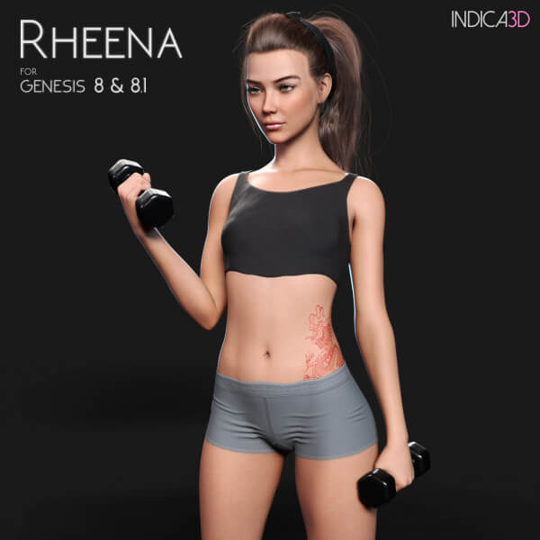 I3D Moly or Genesis 8.1 Female 3D Render | RenderHub Gallery