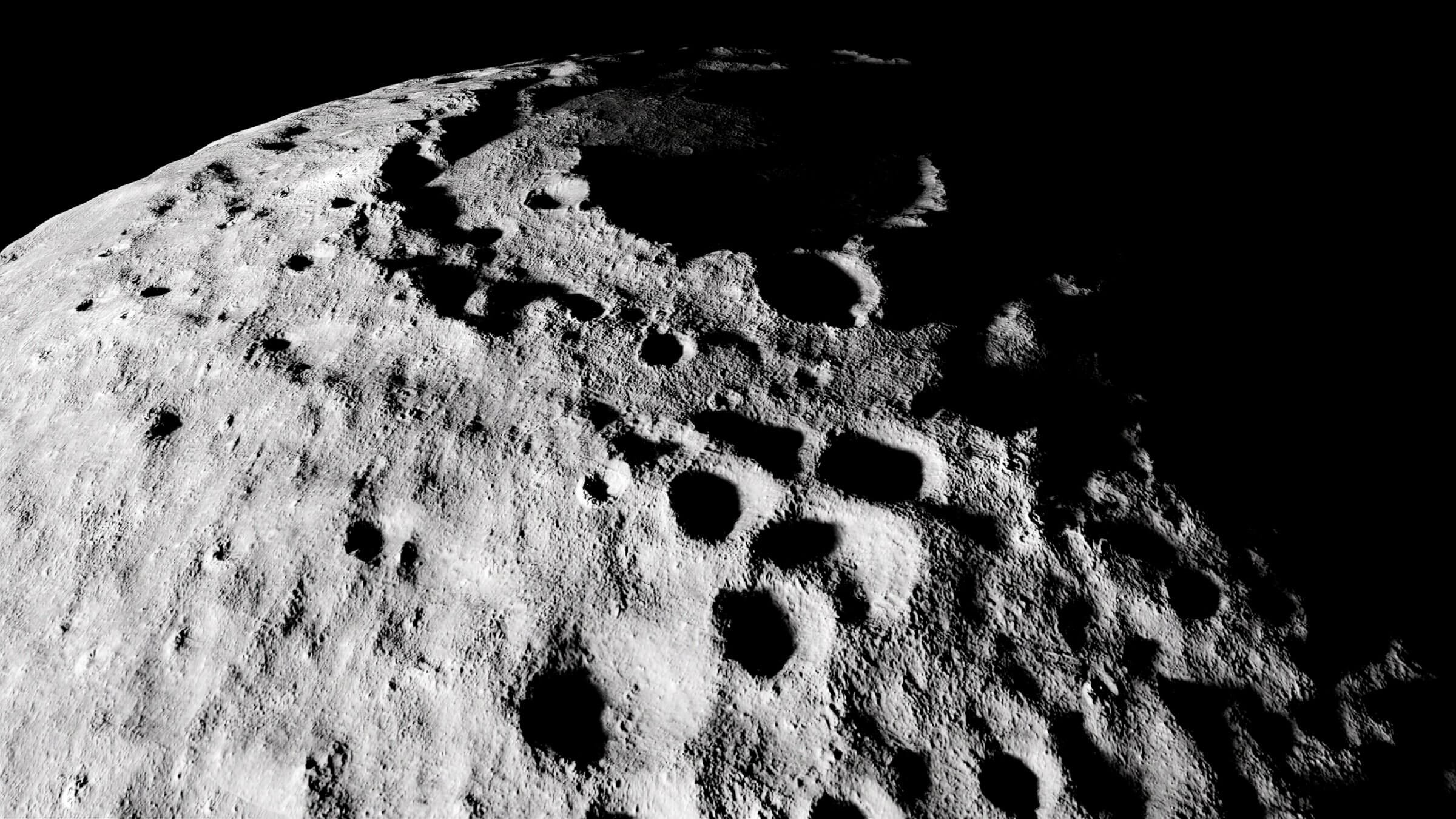 Moon Landscape / Mare Moscoviens - 3D Model by Jayan8239