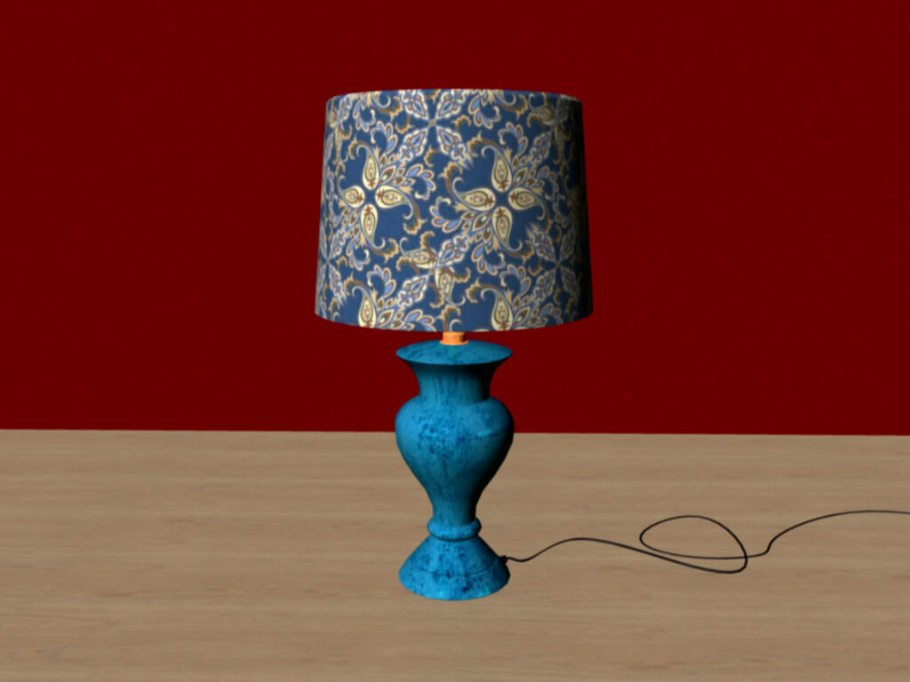 Table Lamp - 3D Model by JayK3D