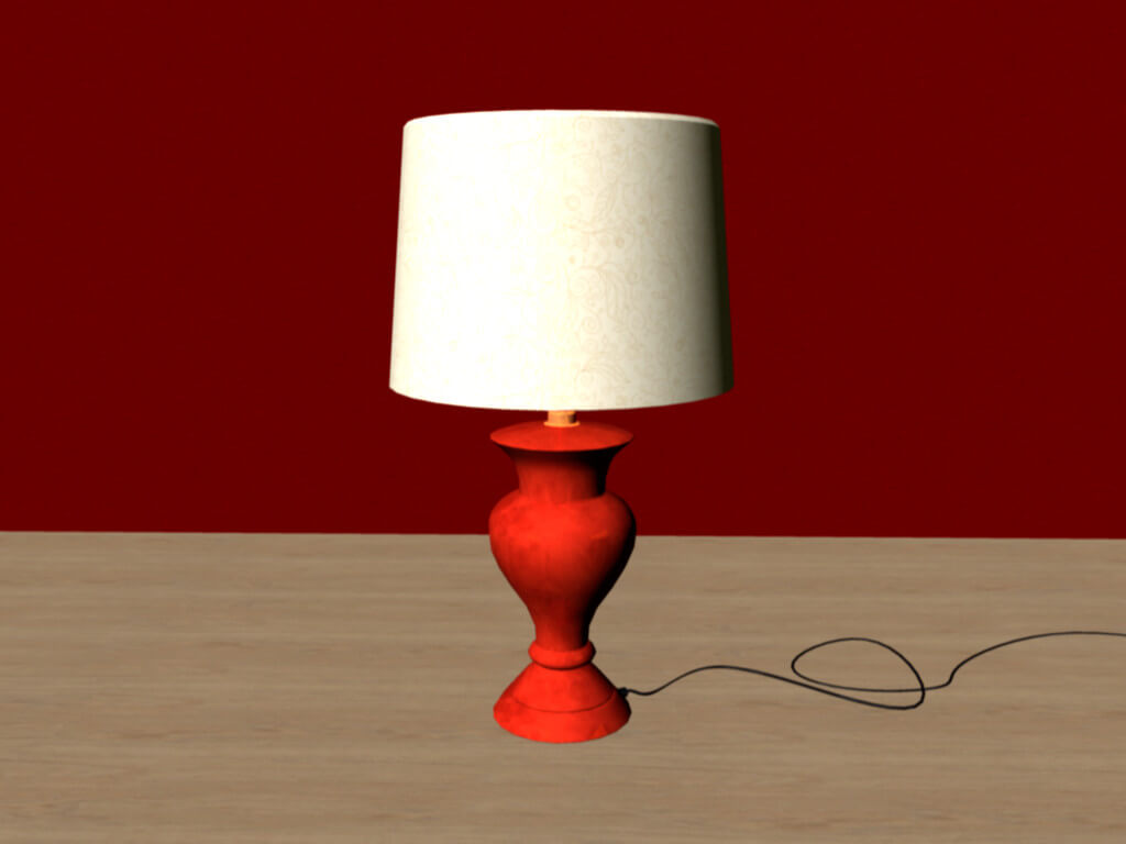 Table Lamp - 3D Model by JayK3D