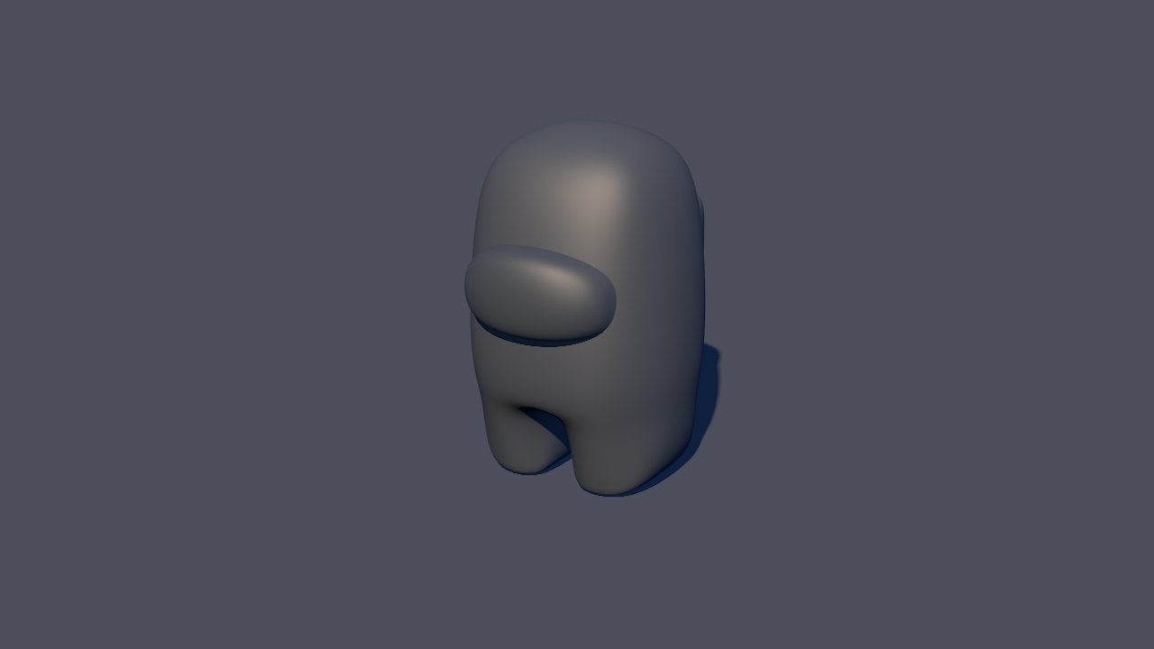 Among Us Crewmate - 3D Model by jd94