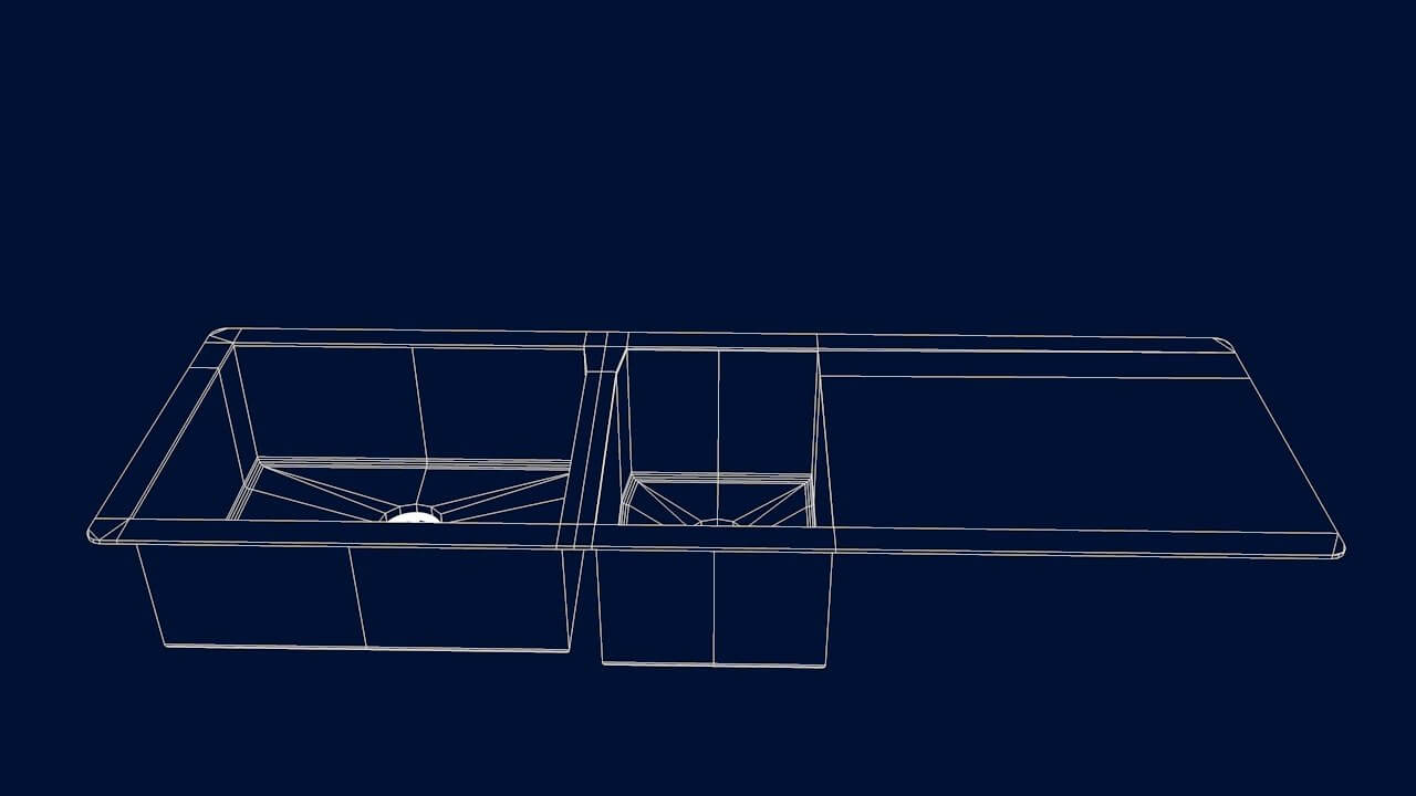 Kitchen Sink - 3D Model by jd94