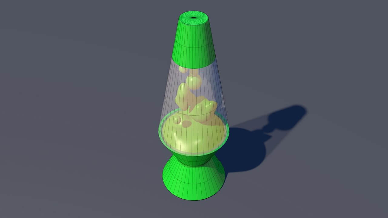 Lava Lamp - 3D Model by jd94