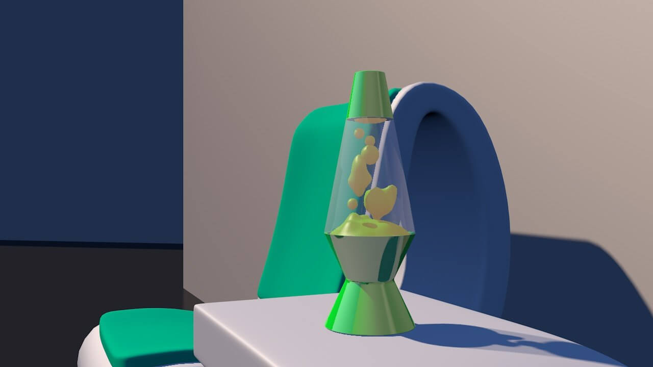 Lava Lamp - 3D Model by jd94