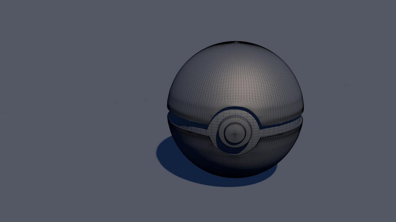 Pokeball - 3D Model by jd94