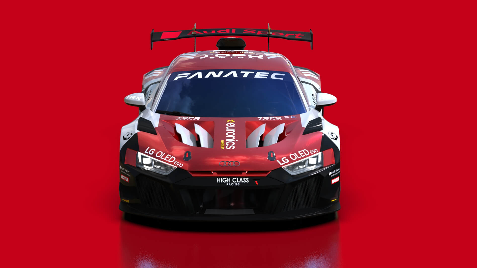 Audi R8 GT2 LMS - 3D Model by jdaniel_92