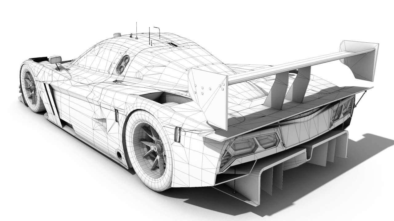 2016 Chevrolet Corvette Dpi - 3D Model by jdaniel_92