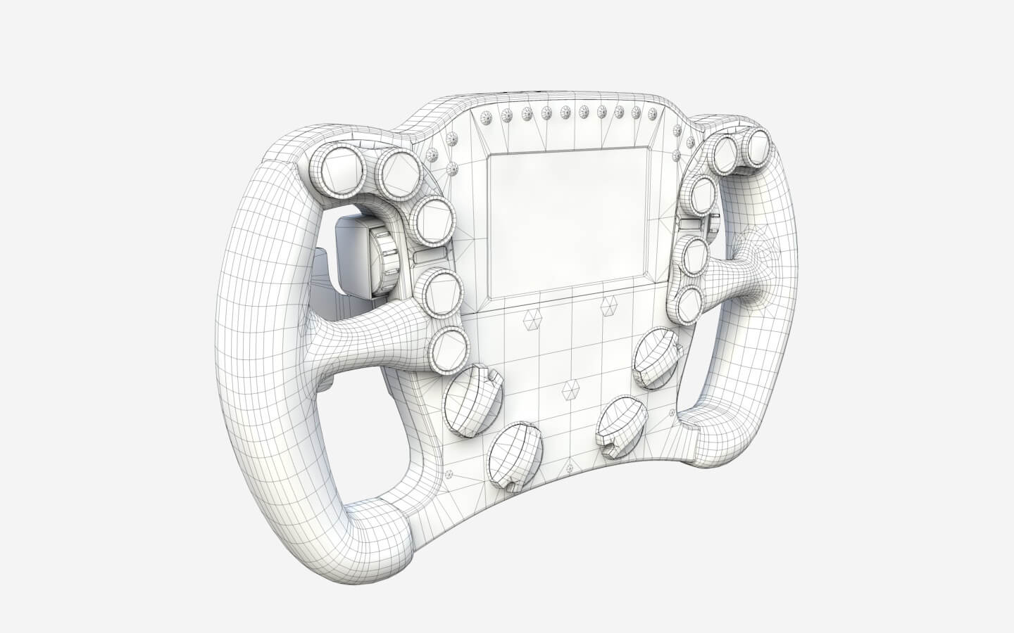 Cosworth Ccw MK2 Steering Wheel - 3D Model by jdaniel_92