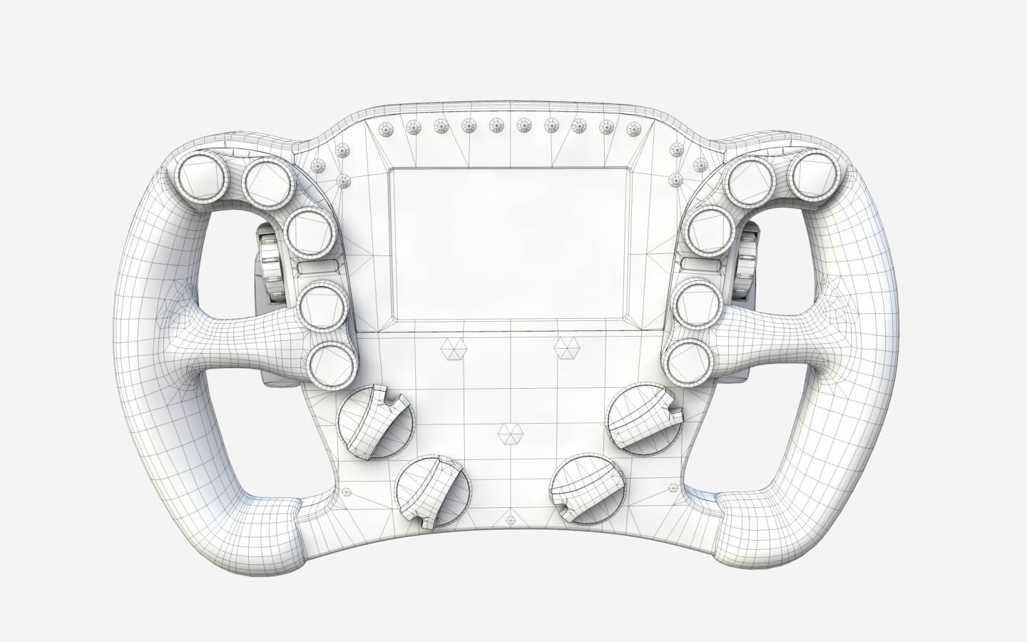 Cosworth Ccw MK2 Steering Wheel - 3D Model by jdaniel_92