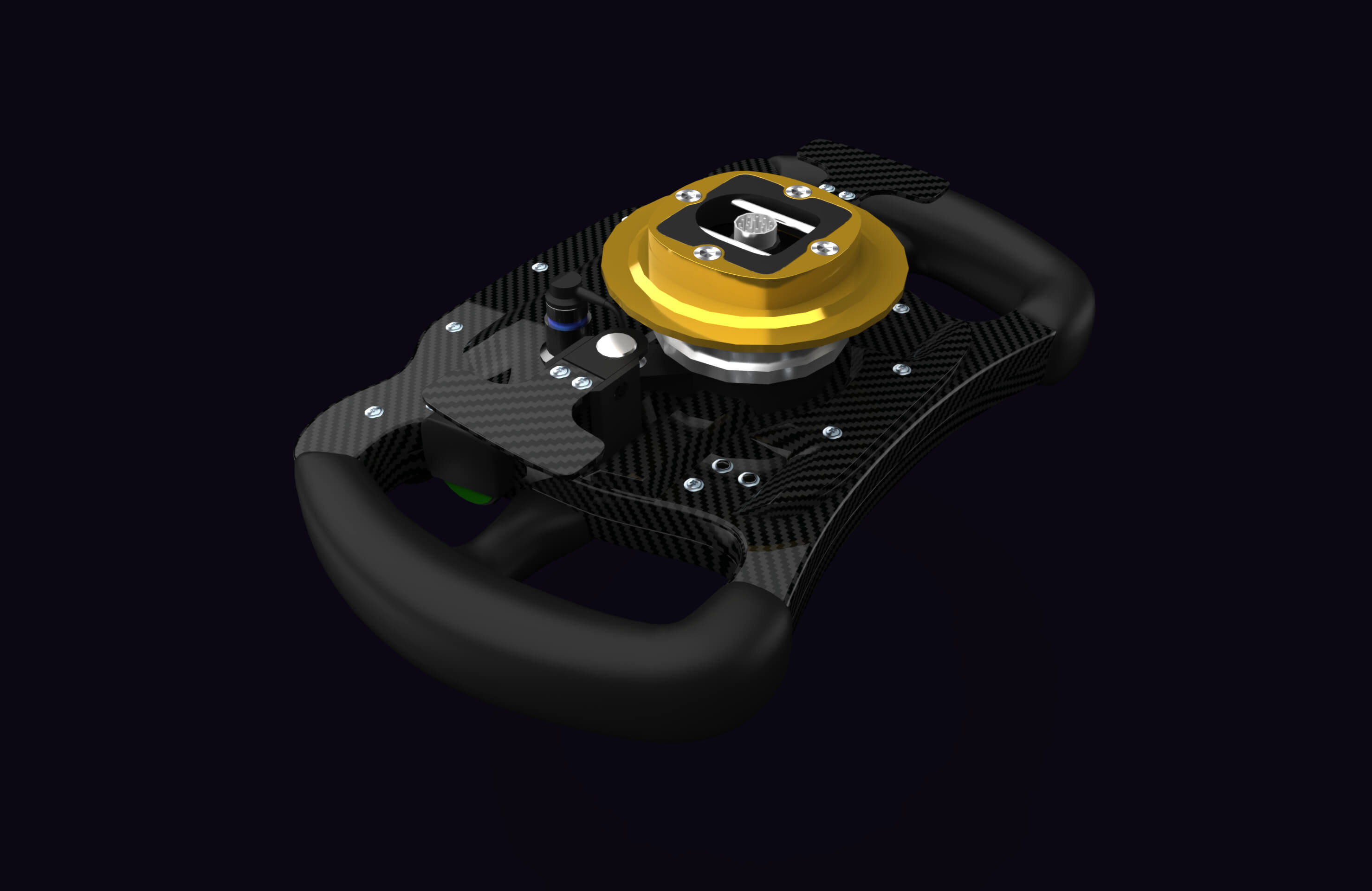 Cosworth Ccw MK2 Steering Wheel - 3D Model by jdaniel_92