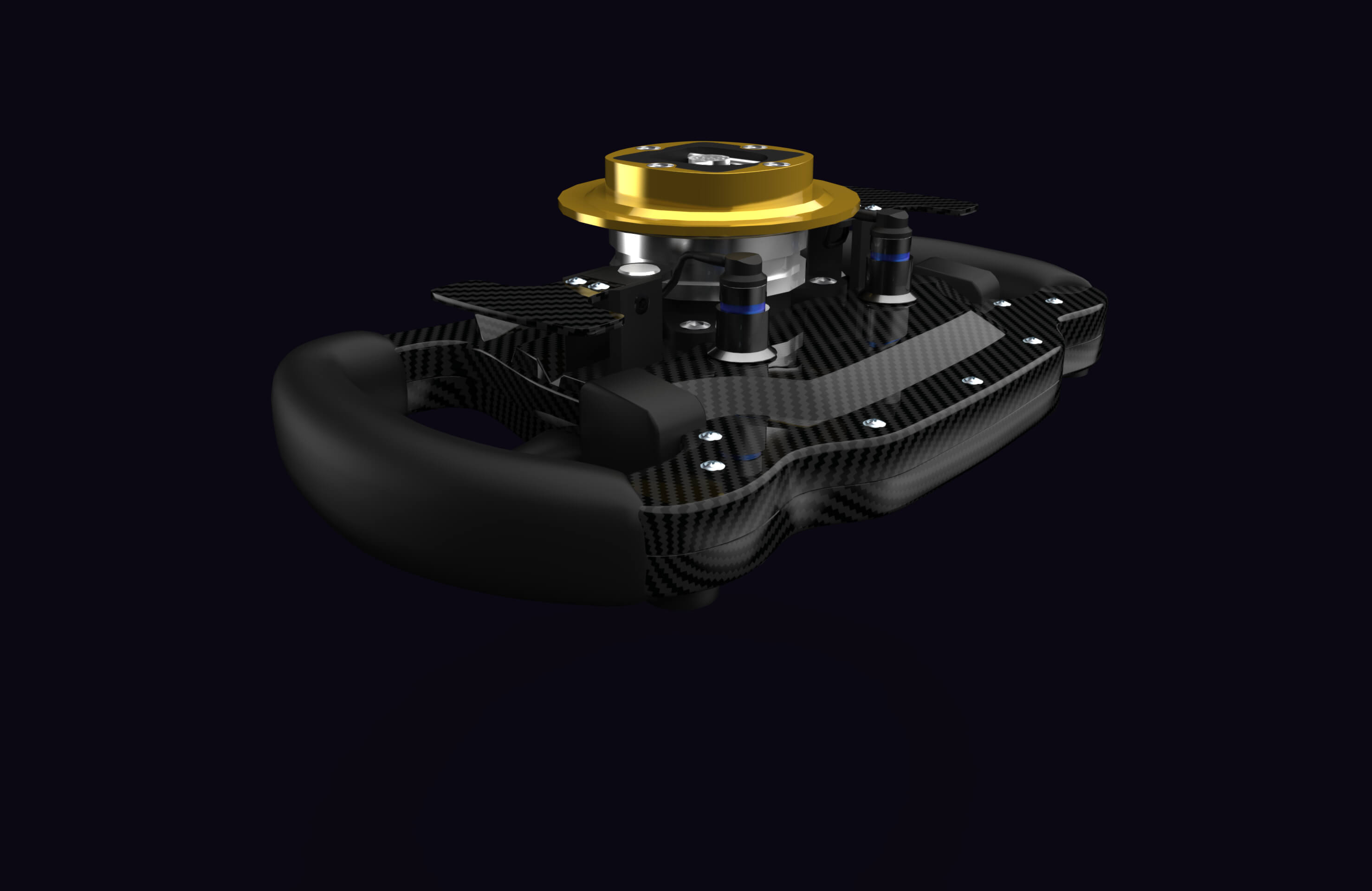 Cosworth Ccw MK2 Steering Wheel - 3D Model by jdaniel_92