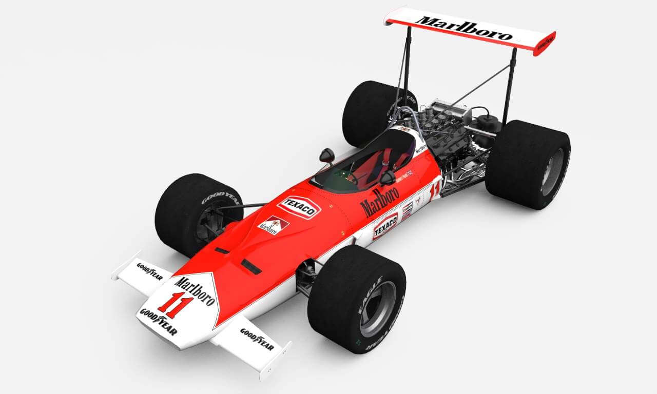 Mclaren M7A - 3D Model by jdaniel_92