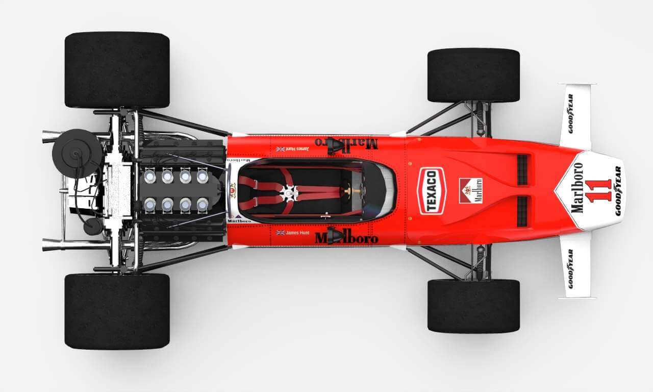 Mclaren M7A - 3D Model by jdaniel_92