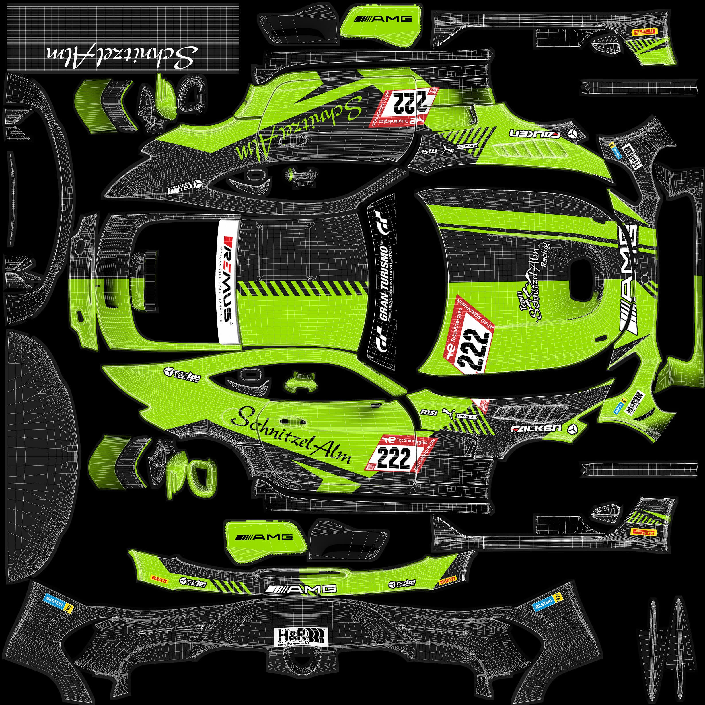 Mercedes-Benz AMG GT2 2023 3D Model by jdaniel_92