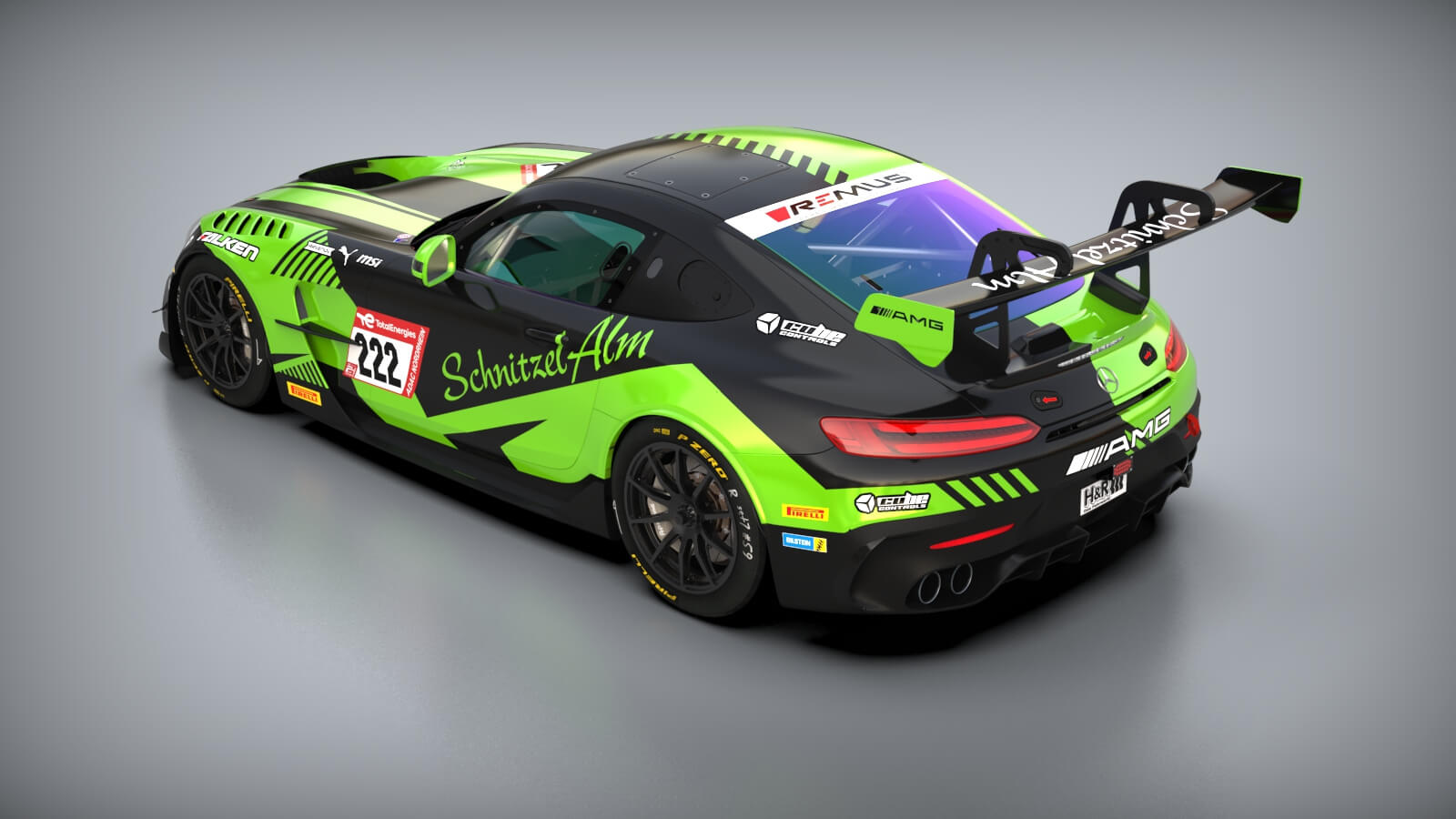 Mercedes-Benz AMG GT2 2023 3D Model by jdaniel_92