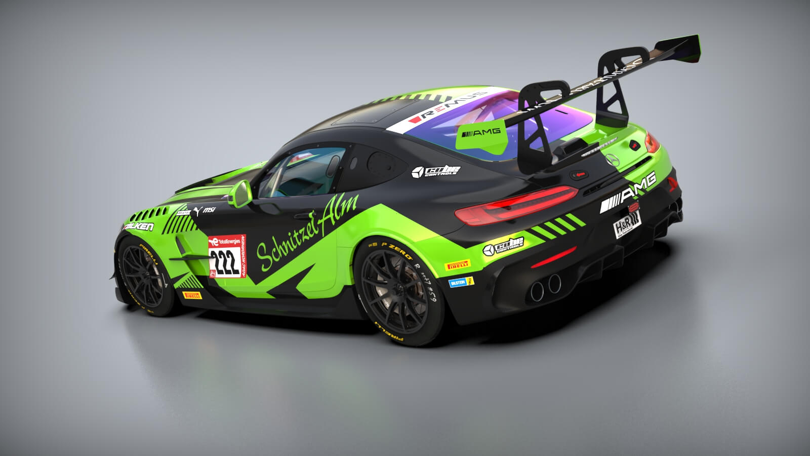 Mercedes-Benz AMG GT2 2023 3D Model by jdaniel_92