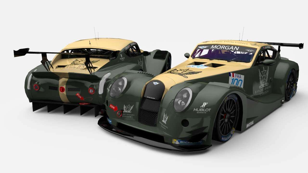 Morgan Aero Supersports GT3 - 3D Model by jdaniel_92