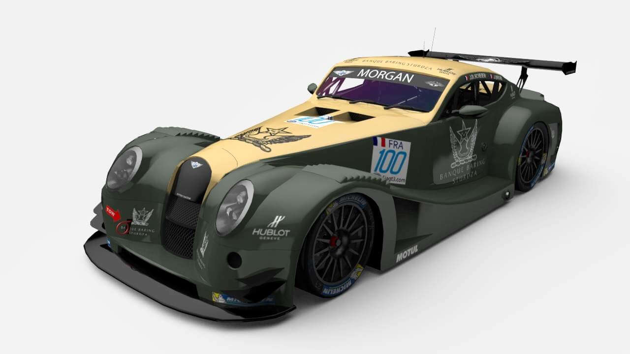 Morgan Aero Supersports GT3 - 3D Model by jdaniel_92