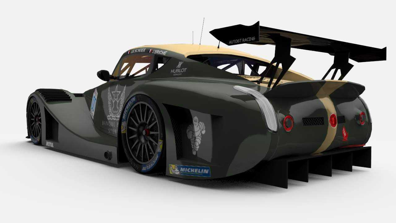 Morgan Aero Supersports GT3 - 3D Model by jdaniel_92